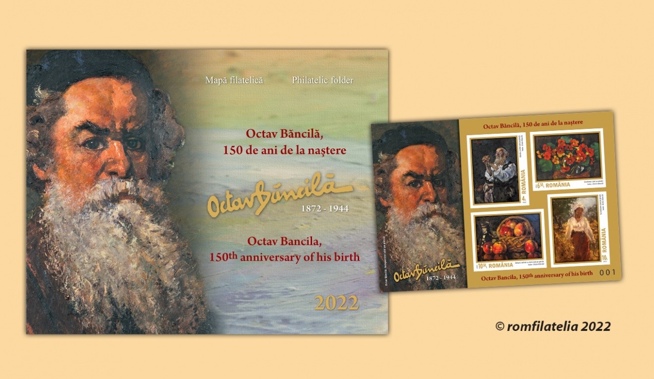 OCTAV BANCILA, 150 YEARS SINCE HIS BIRTH – Romfilatelia – O lume intr ...