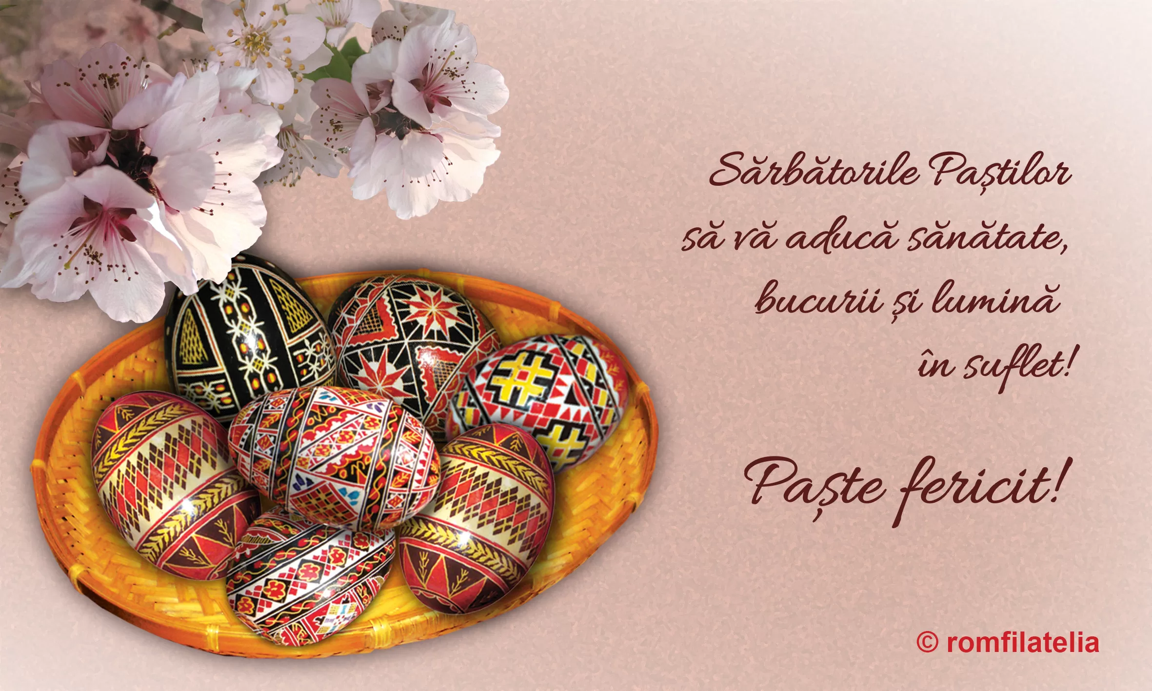 Paște Fericit! – Romfilatelia – O lume intr-un timbru